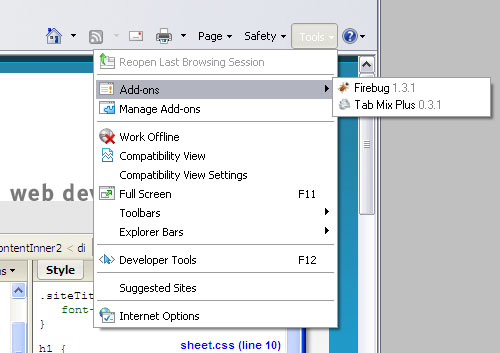 IE8"开发人员工具"使用详解下(浏览器模式、文本模式、JavaScript调试、探查器) _ie8开发者工具 网络-CSDN博客